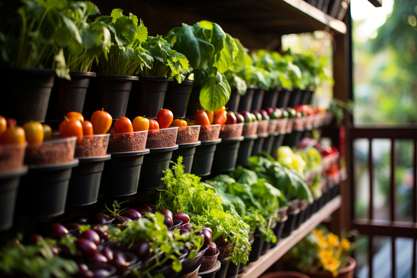 Cultiver un potager vertical sur son balcon : guide pour débutants ...