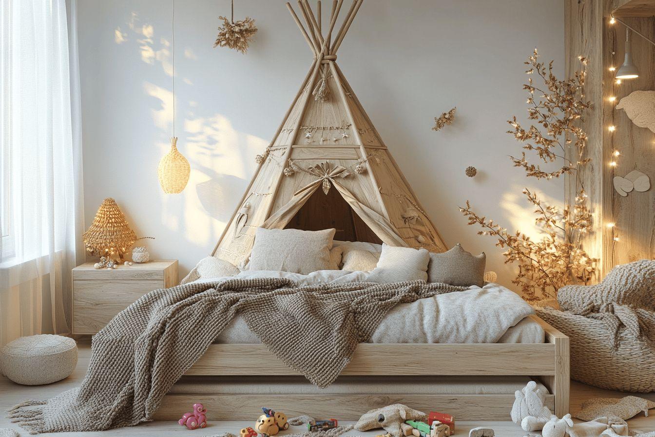 Lit tipi gigogne : l'alliance astucieuse du confort et du style